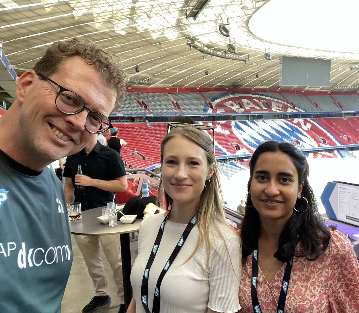 SAP d-com Munich at Allianz Arena - SAP@TUM Collaboration Lab