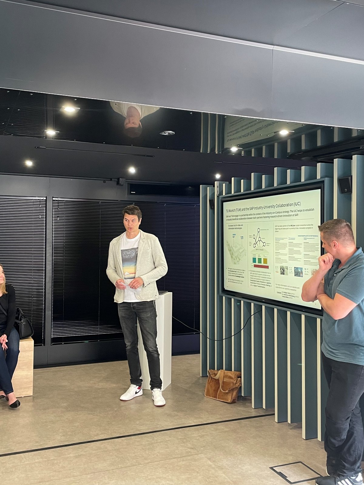 SAP Pop-Up Campus During TUM Innovationswoche - SAP@TUM Collaboration Lab