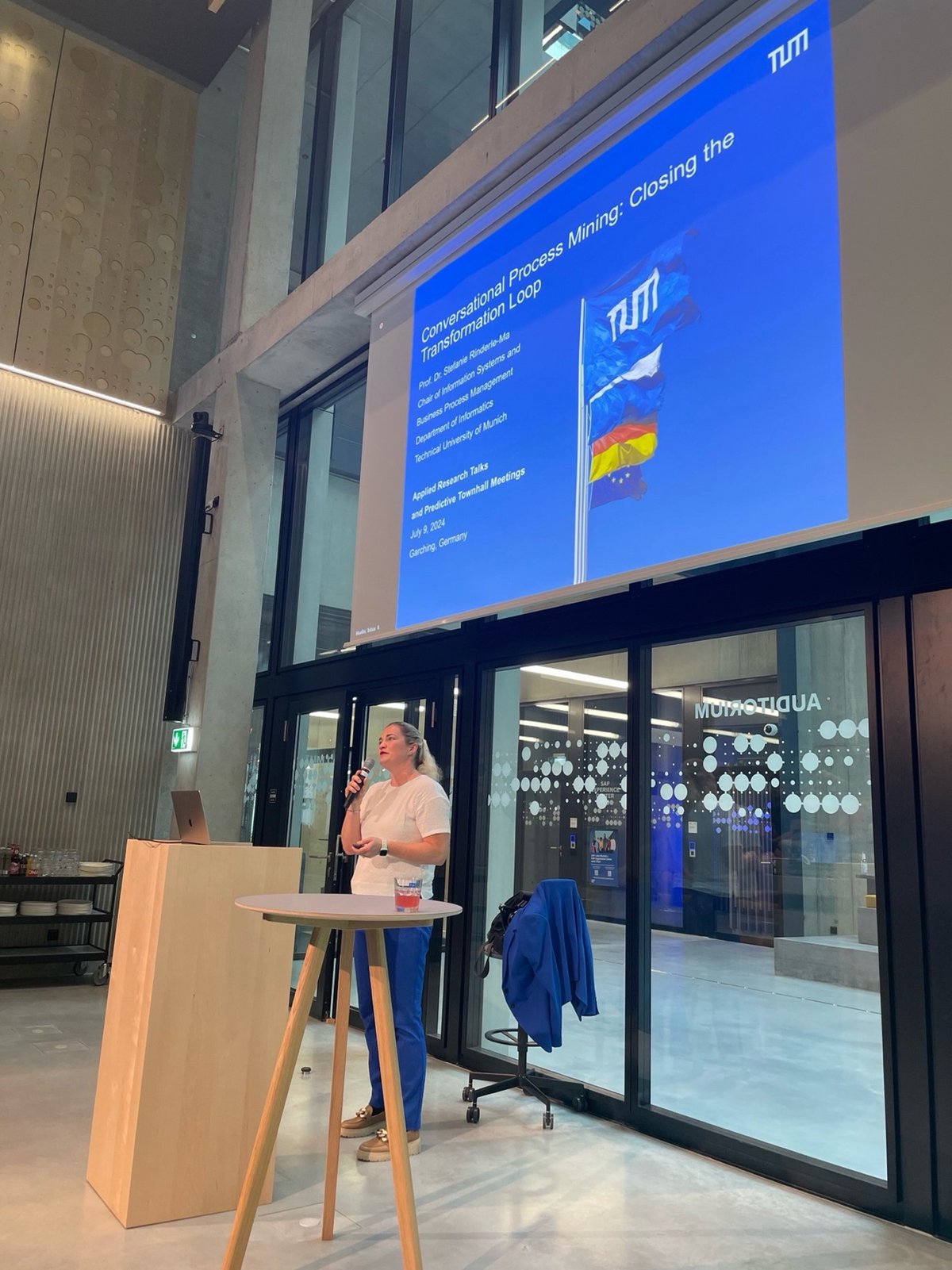 IUC Applied Research Talk: Prof Dr. Rinderle-Ma Discusses Conversational Process Modeling at SAP ...