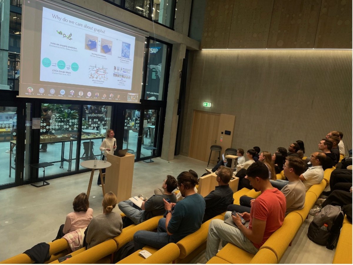 IUC Applied Research Talk: Prof. Dr. Jegelka discusses how to learn to reason with graphs at SAP ...