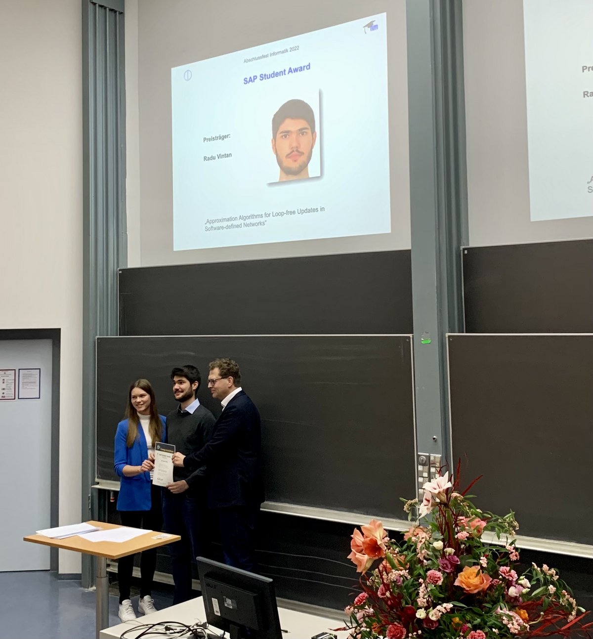 SAP Student Award in Informatics 2022 - SAP@TUM Collaboration Lab